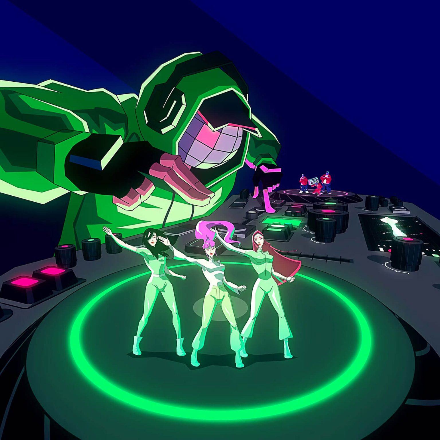 Energetic Animated Music Fusions by Le Cube | Daily design inspiration ...