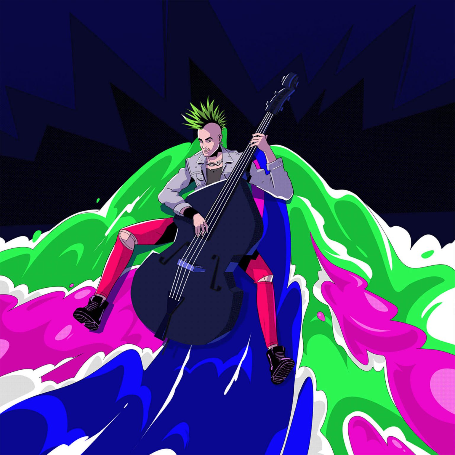 Energetic Animated Music Fusions by Le Cube | Daily design inspiration ...