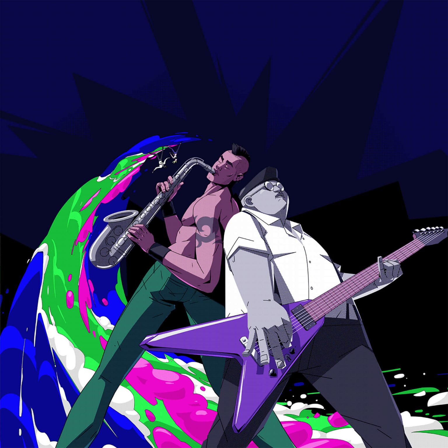 Energetic Animated Music Fusions by Le Cube | Daily design inspiration ...