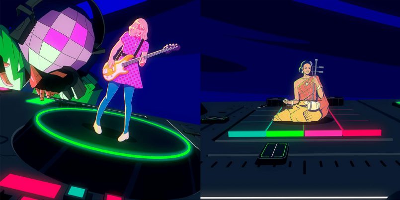 Energetic Animated Music Fusions by Le Cube | Daily design inspiration ...