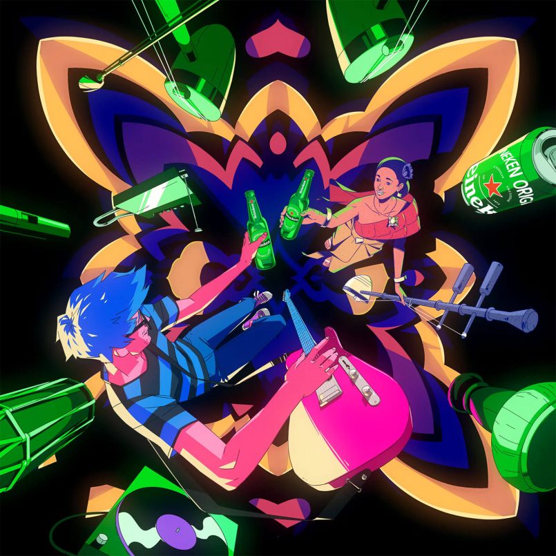 Energetic Animated Music Fusions by Le Cube | Daily design inspiration ...