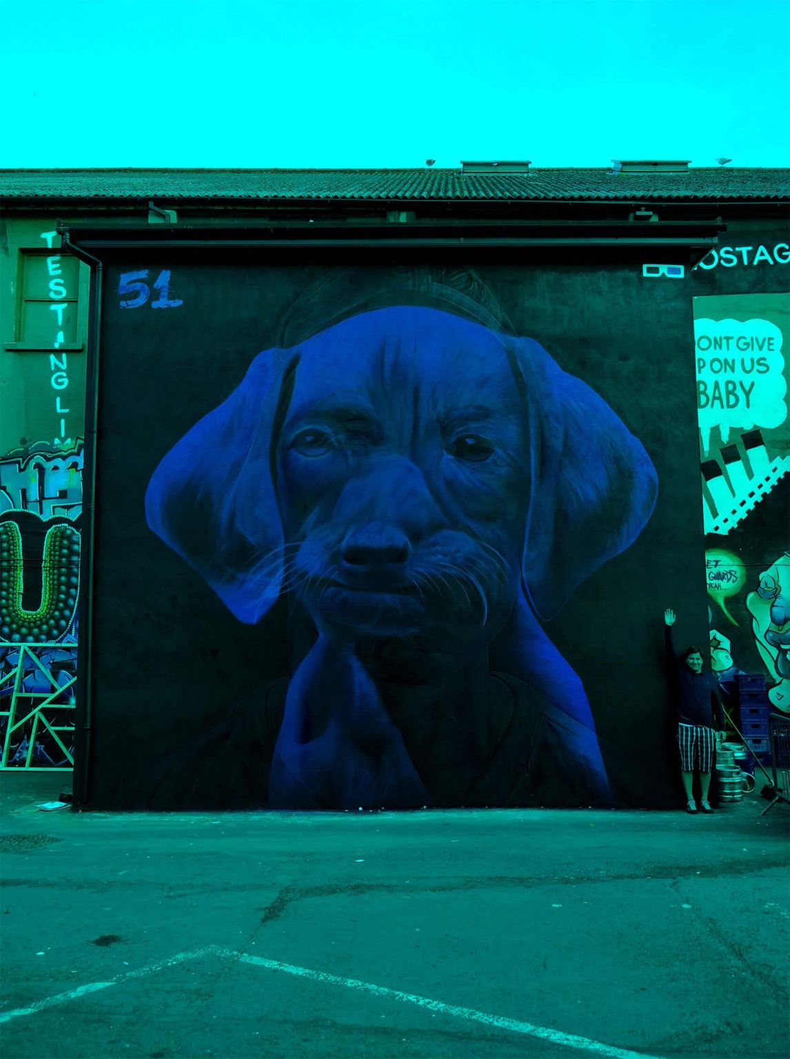 Double Exposure 3D Street Art by Insane51 | Daily design inspiration ...