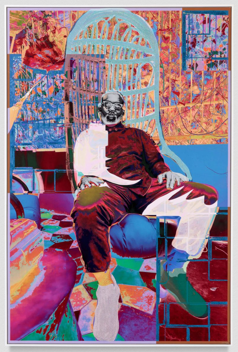 Hyper-Saturated Mixed Media Artworks by Amani Lewis | Daily design ...