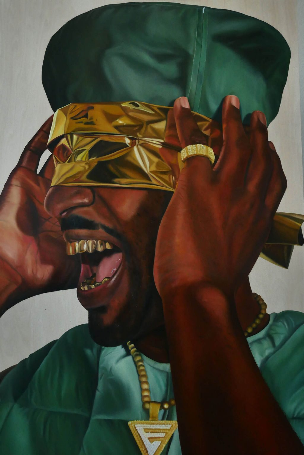 Human Nature: Oil on Wood Paintings by Calvin Clausell | Daily design ...