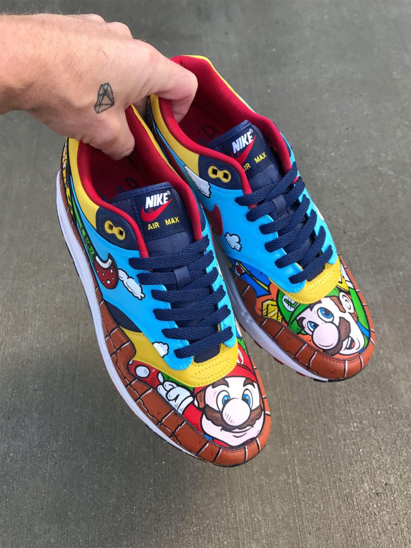 Shoes as Canvas: Custom Sneakers by Chad Cantcolor | Daily design ...