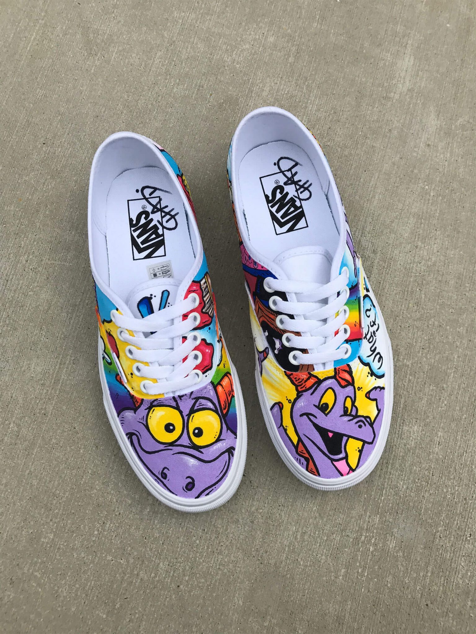 Shoes as Canvas: Custom Sneakers by Chad Cantcolor | Daily design ...