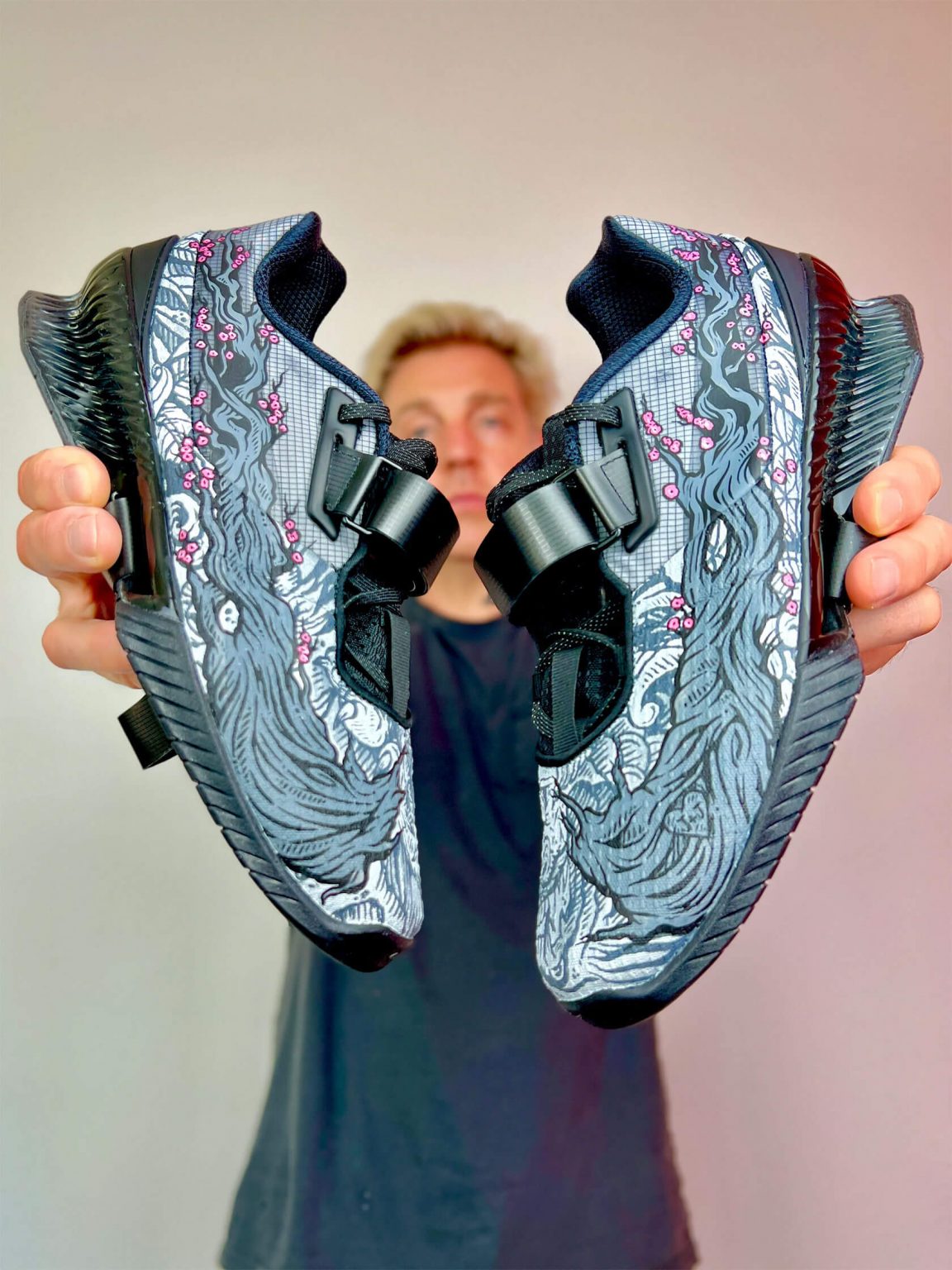 Shoes as Canvas: Custom Sneakers by Chad Cantcolor | Daily design ...