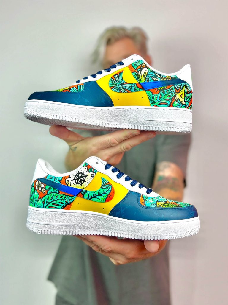 Shoes as Canvas: Custom Sneakers by Chad Cantcolor | Daily design ...