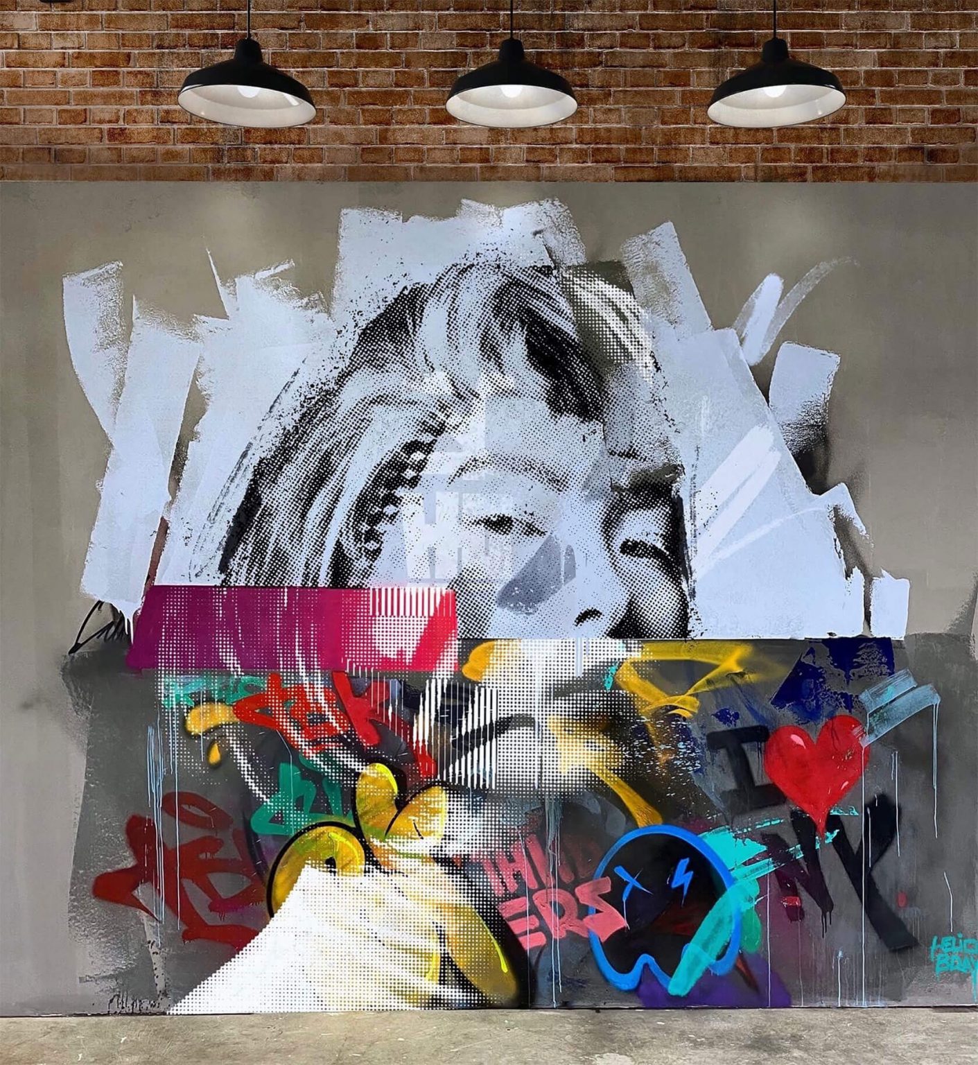 Vibrant Murals & Mixed Media Artworks by Helio Bray | Daily design ...