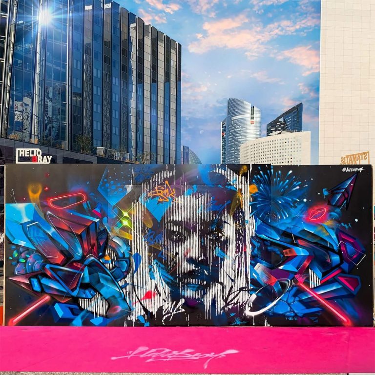 Vibrant Murals & Mixed Media Artworks by Helio Bray | Daily design ...