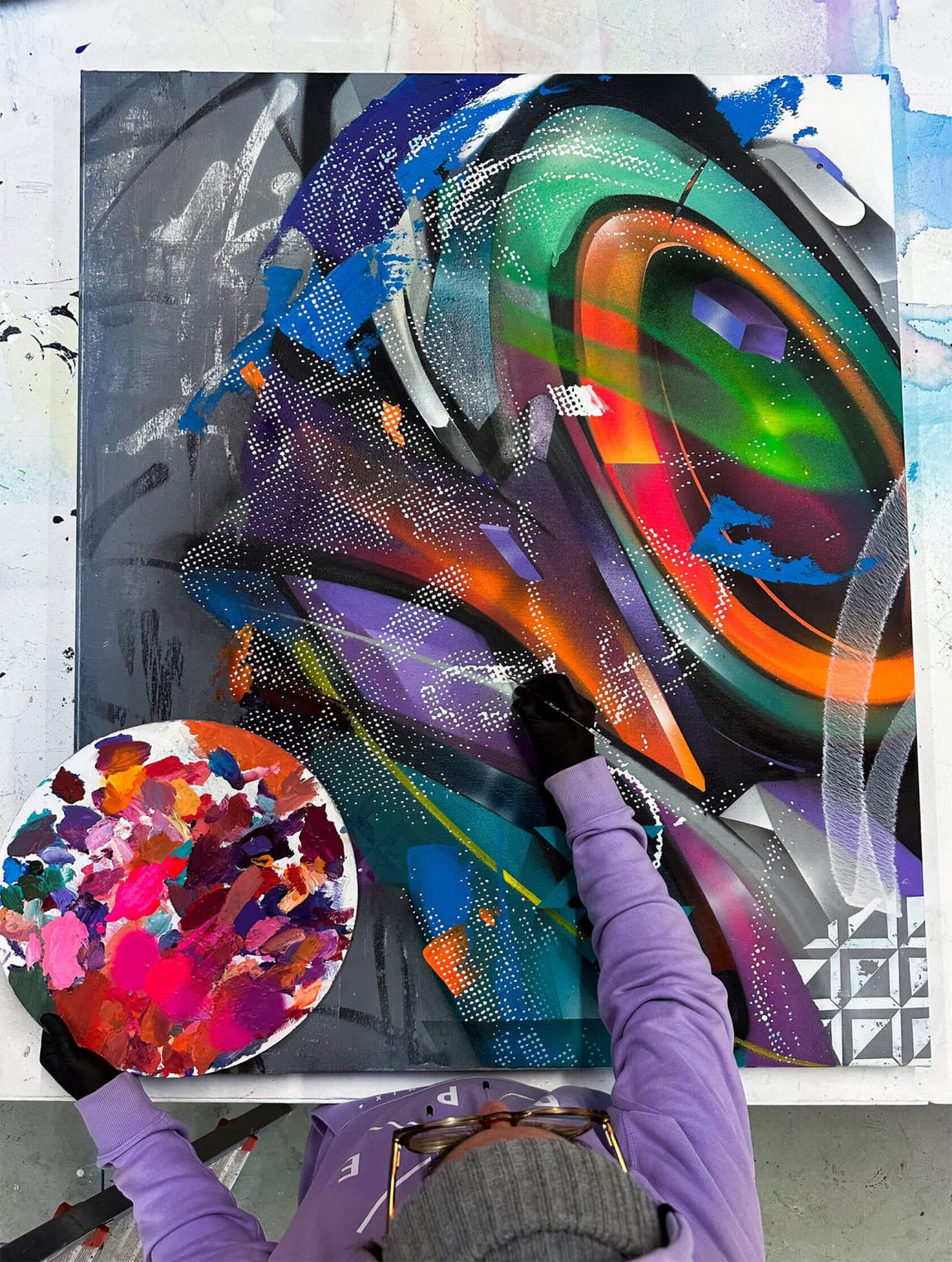 Vibrant Murals & Mixed Media Artworks by Helio Bray | Daily design ...