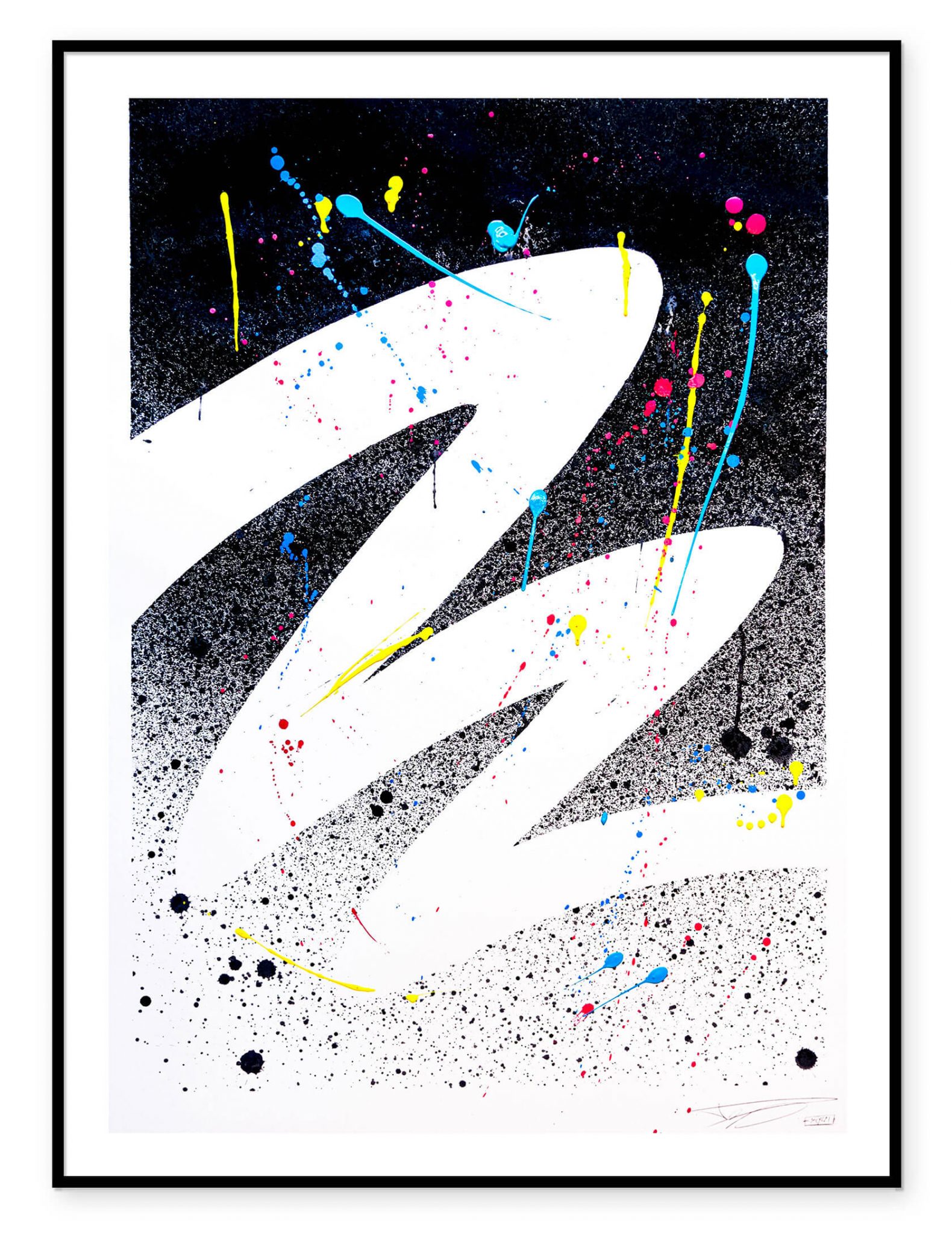 Graffiti on Canvas: Vibrant Artworks by Sébastien Theys | Daily design ...