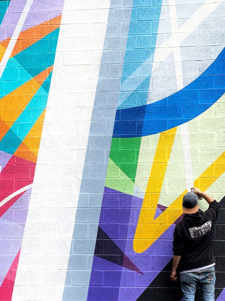 Graffiti on Canvas: Vibrant Artworks by Sébastien Theys | Daily design ...