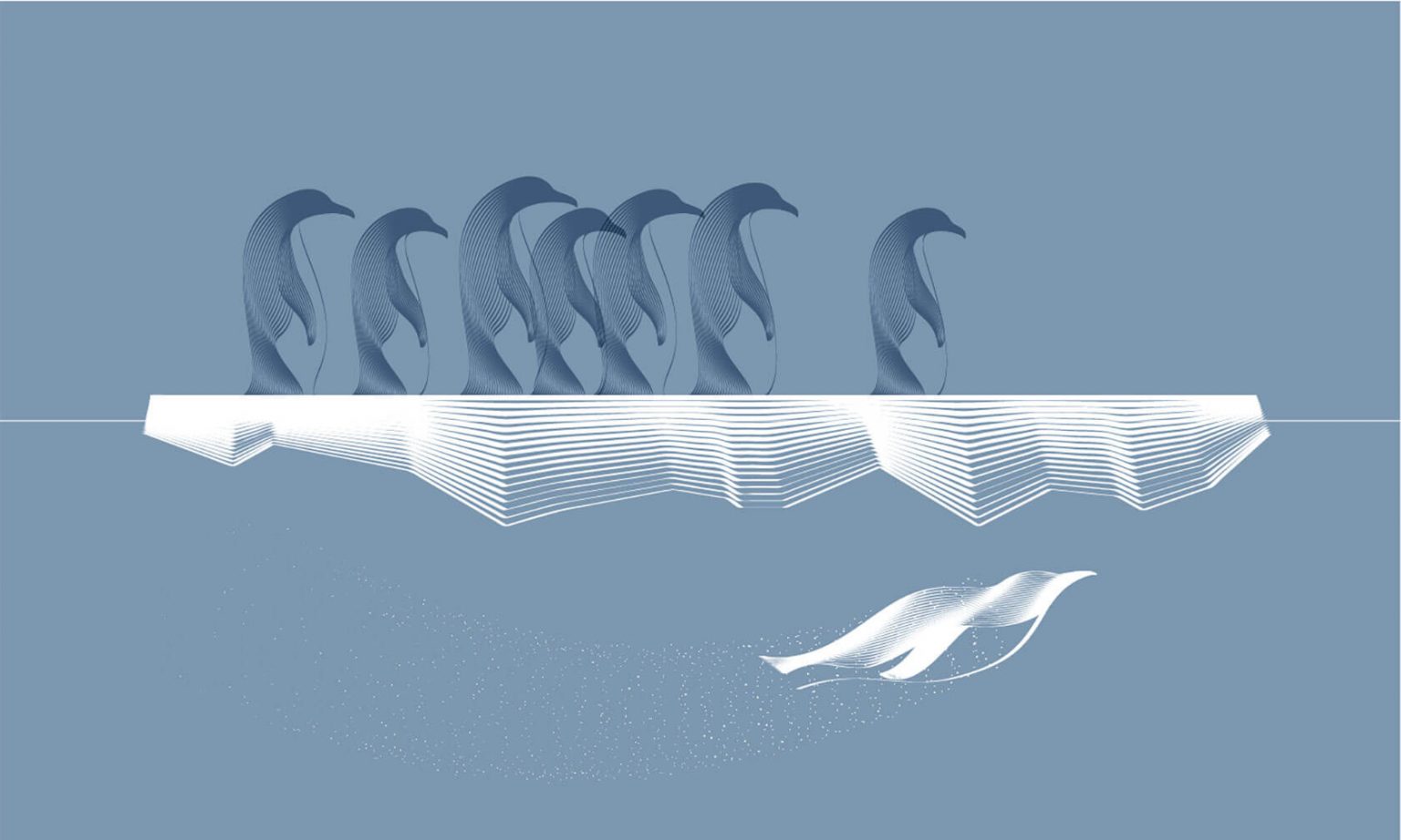 Fluid Lines: Illustrations by Andrea Minini | Daily design inspiration ...