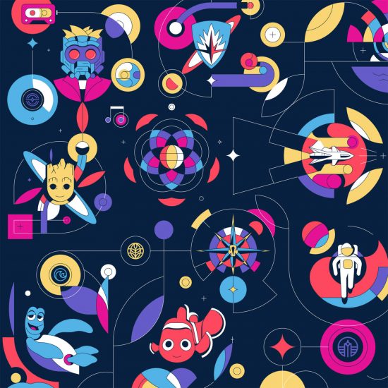 Colorful Medleys: Illustrations by Calvin Sprague | Daily design ...