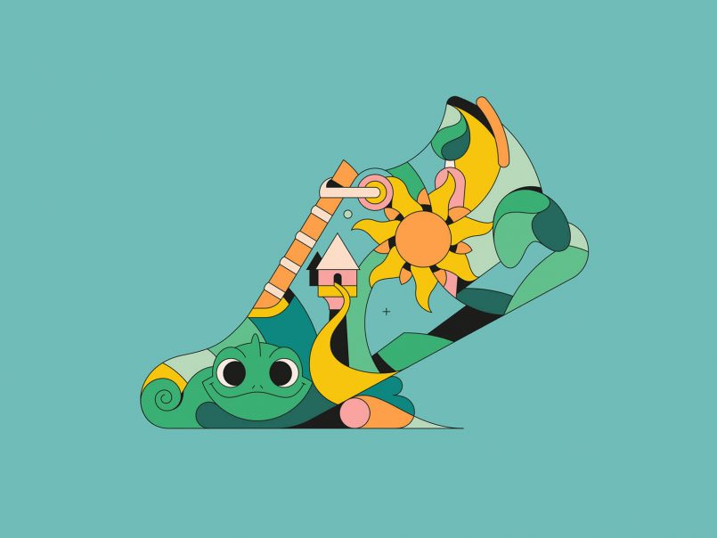 Colorful Medleys: Illustrations by Calvin Sprague | Daily design ...