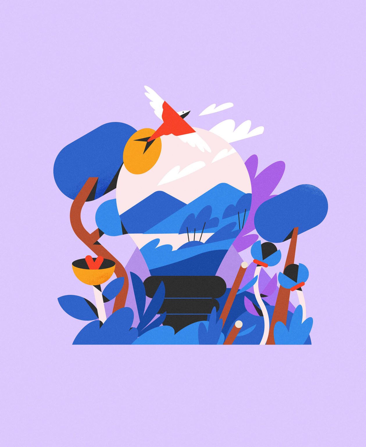 Bold & Dynamic Illustrations by Janis Andzans | Daily design ...