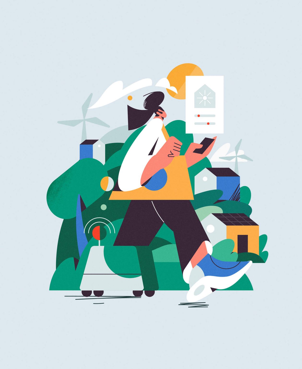 Bold & Dynamic Illustrations by Janis Andzans | Daily design ...