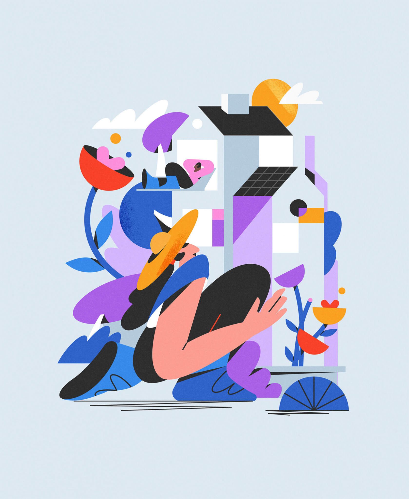 Bold & Dynamic Illustrations by Janis Andzans | Daily design ...