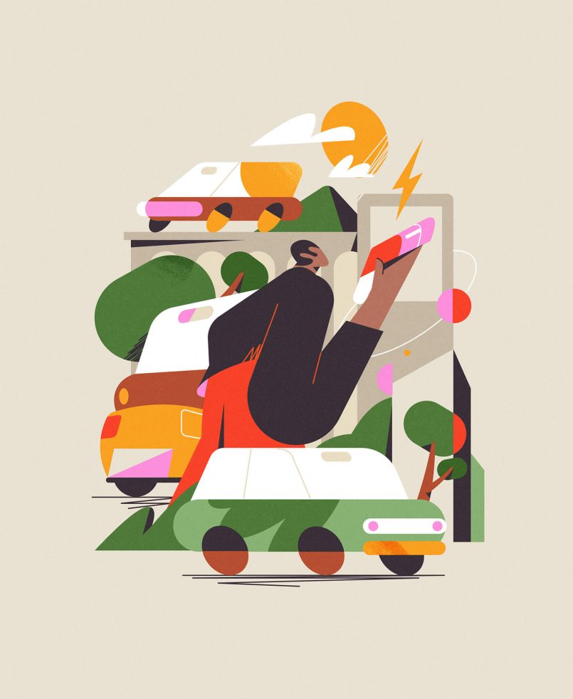 Bold & Dynamic Illustrations by Janis Andzans | Daily design inspiration for creatives ...