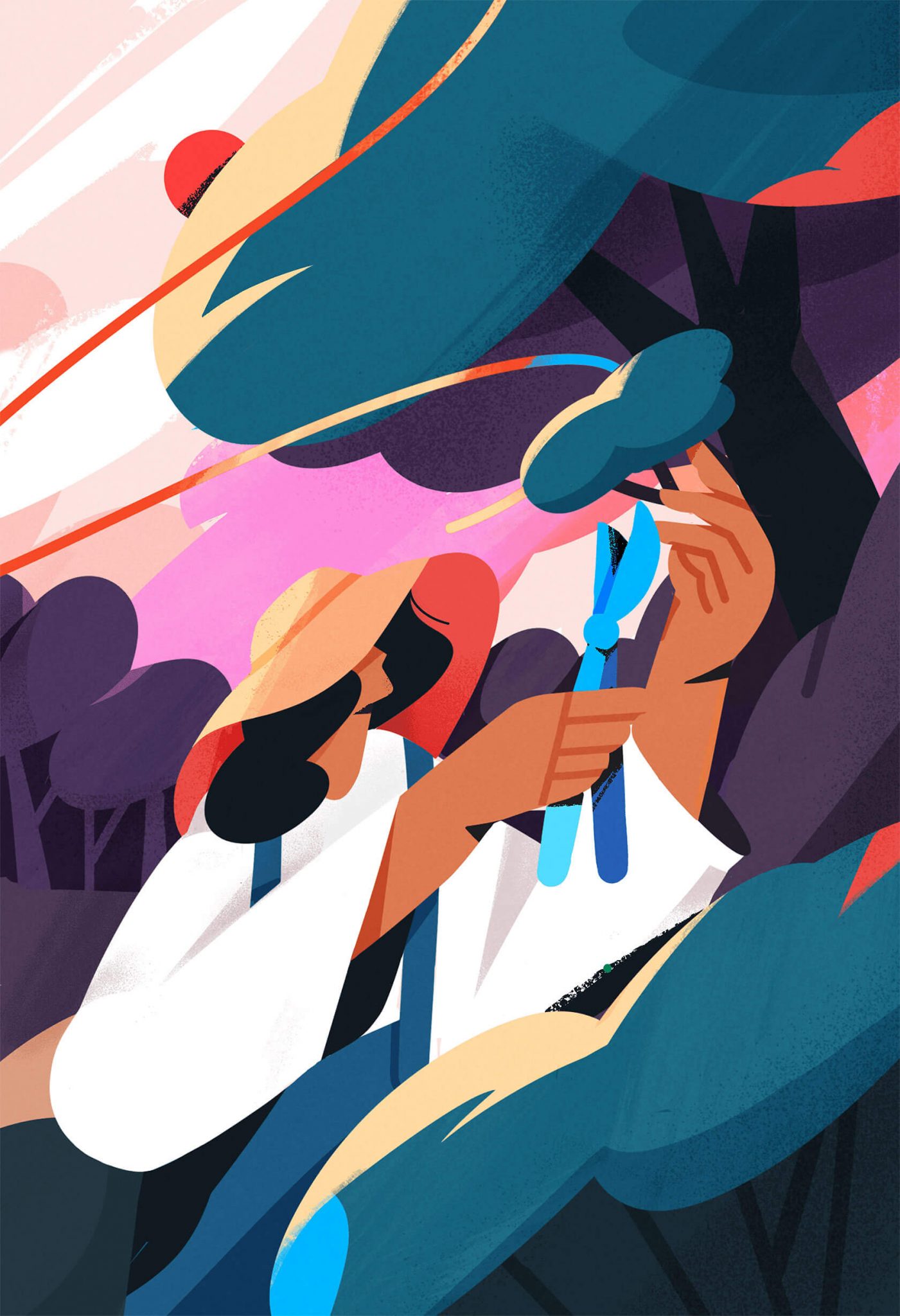 Bold & Dynamic Illustrations by Janis Andzans | Daily design ...