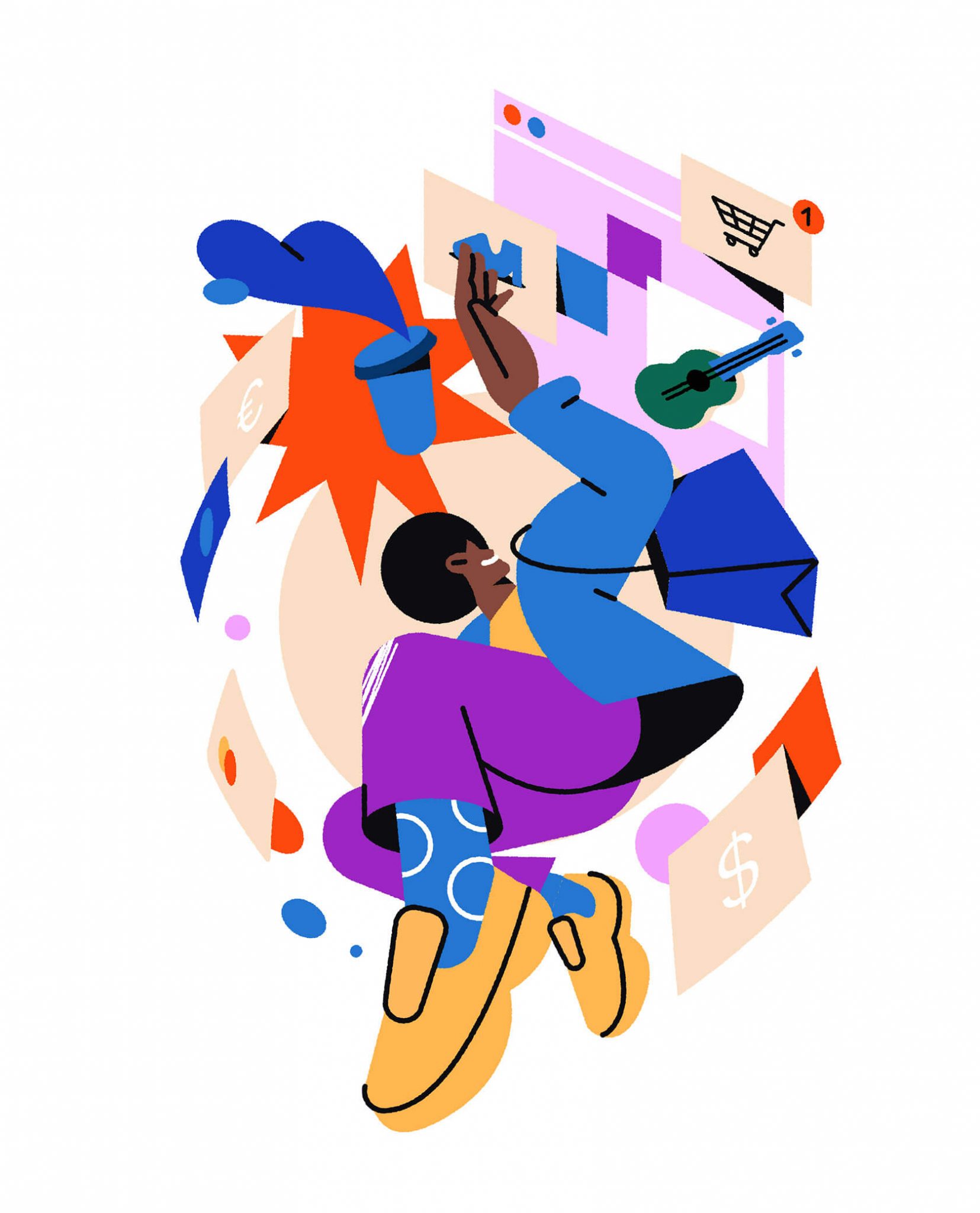 Bold & Dynamic Illustrations by Janis Andzans | Daily design ...
