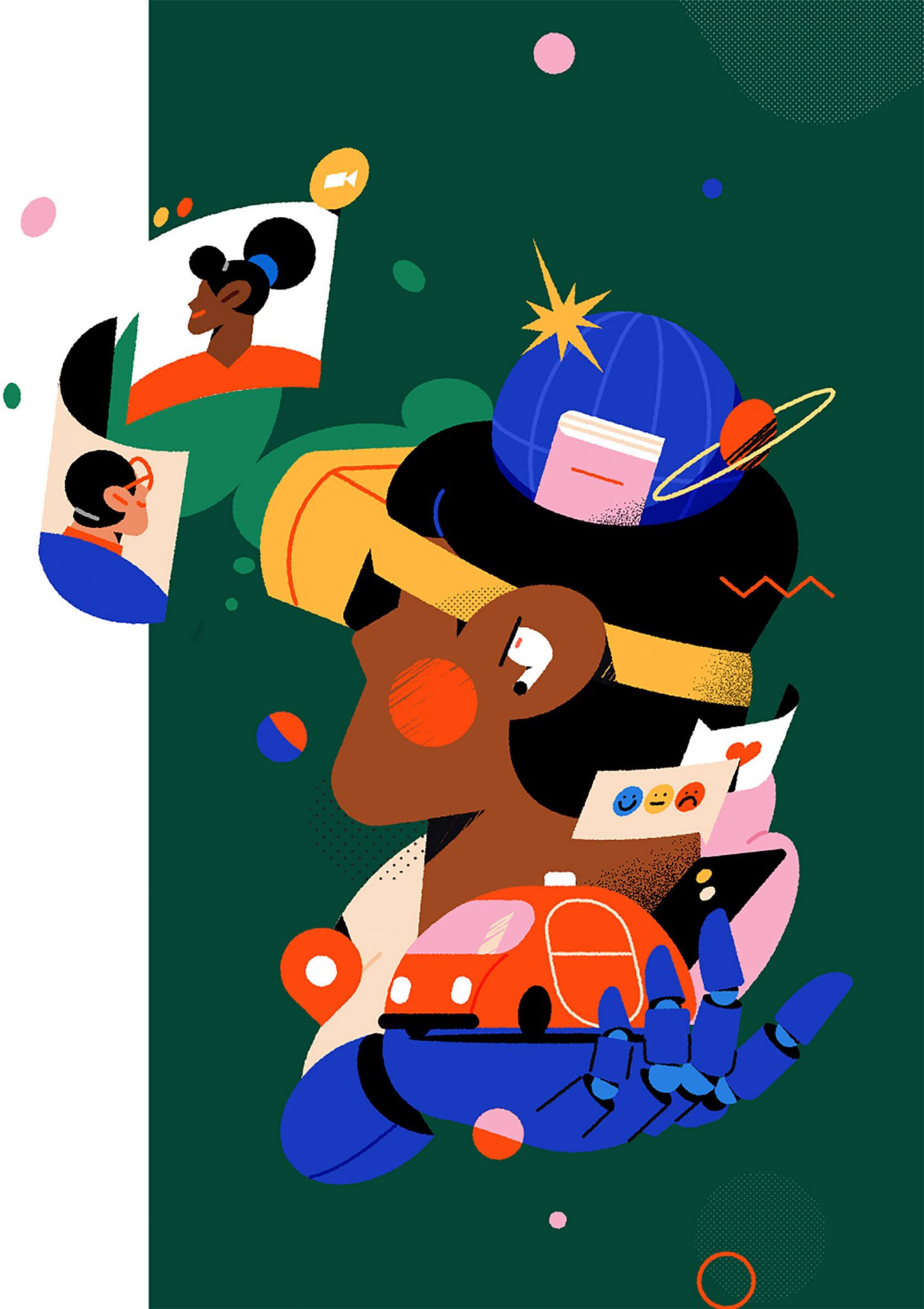 Bold & Dynamic Illustrations by Janis Andzans | Daily design inspiration for creatives ...