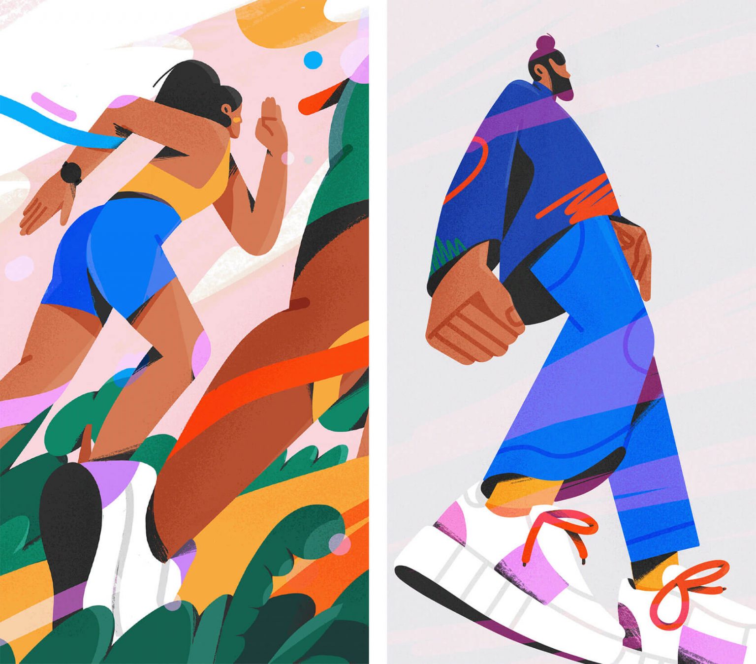 Bold & Dynamic Illustrations by Janis Andzans | Daily design ...