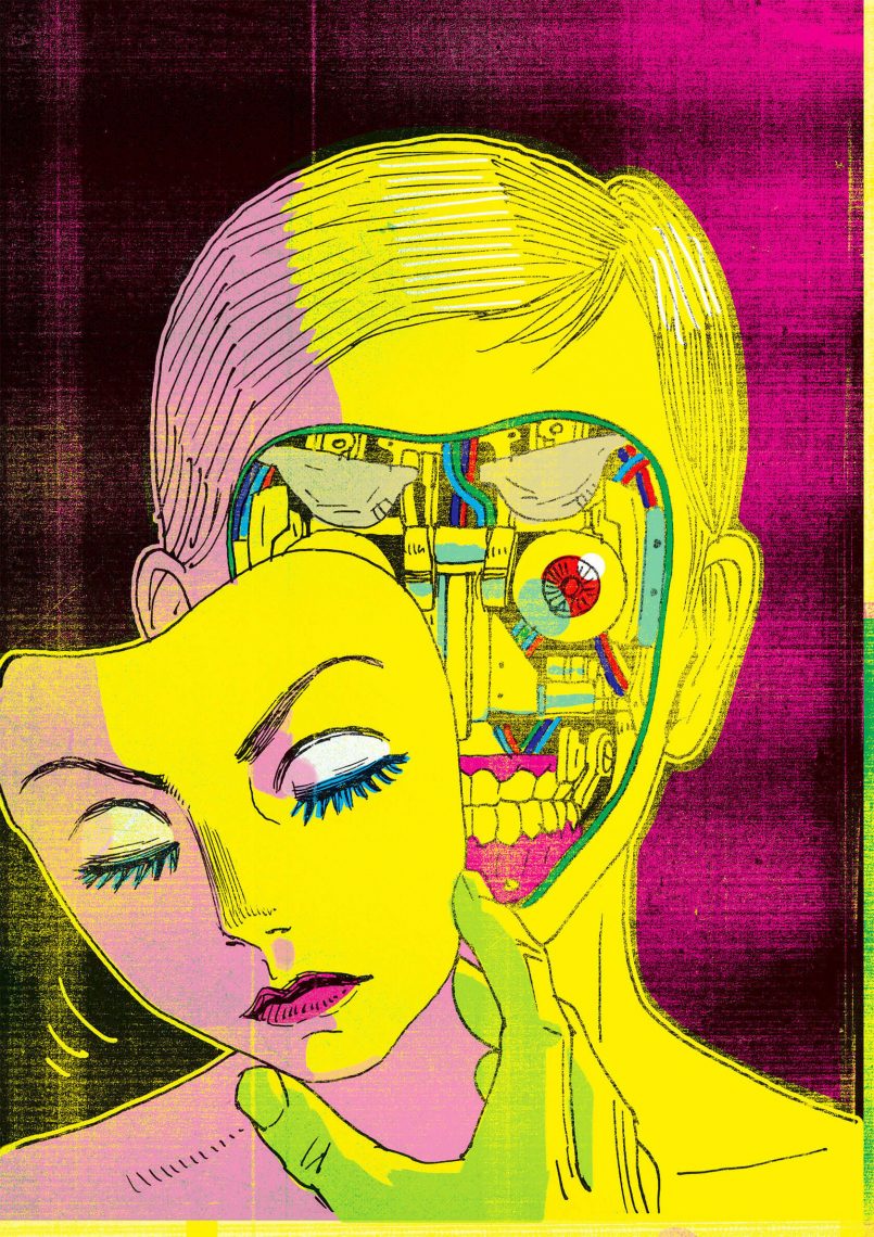 Neon-Soaked Comics: Striking Artworks by Kongkee | Daily design ...
