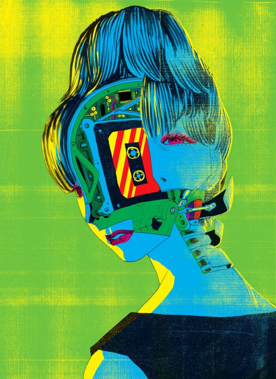 Neon-Soaked Comics: Striking Artworks by Kongkee | Daily design ...