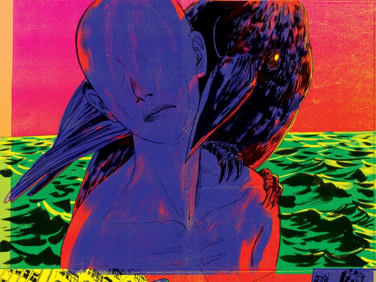 Neon-Soaked Comics: Striking Artworks by Kongkee | Daily design ...
