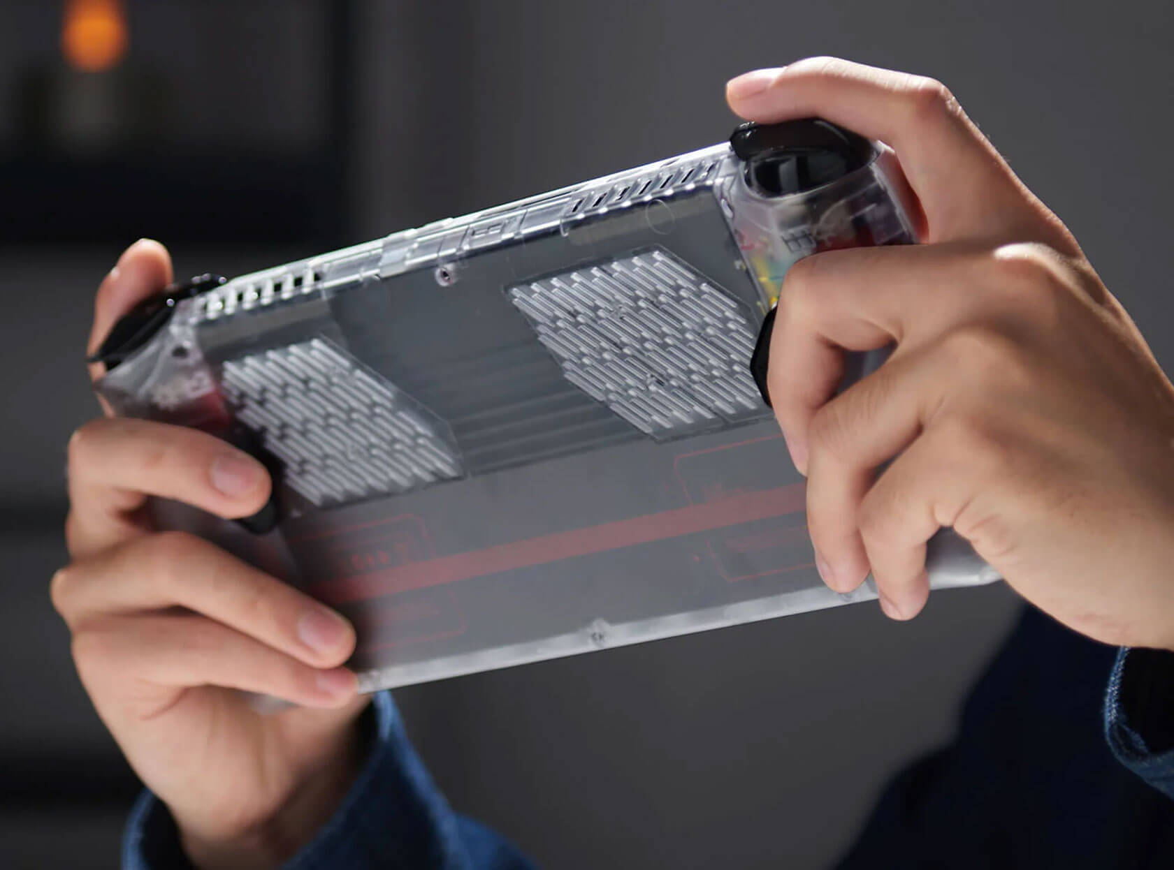 This new transparent backplate from JSAUX will cool down your ROG Ally ...