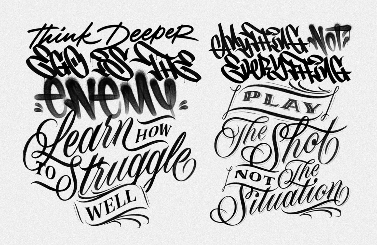Bold Lettering Creations by Emmelylaura | Daily design inspiration for ...