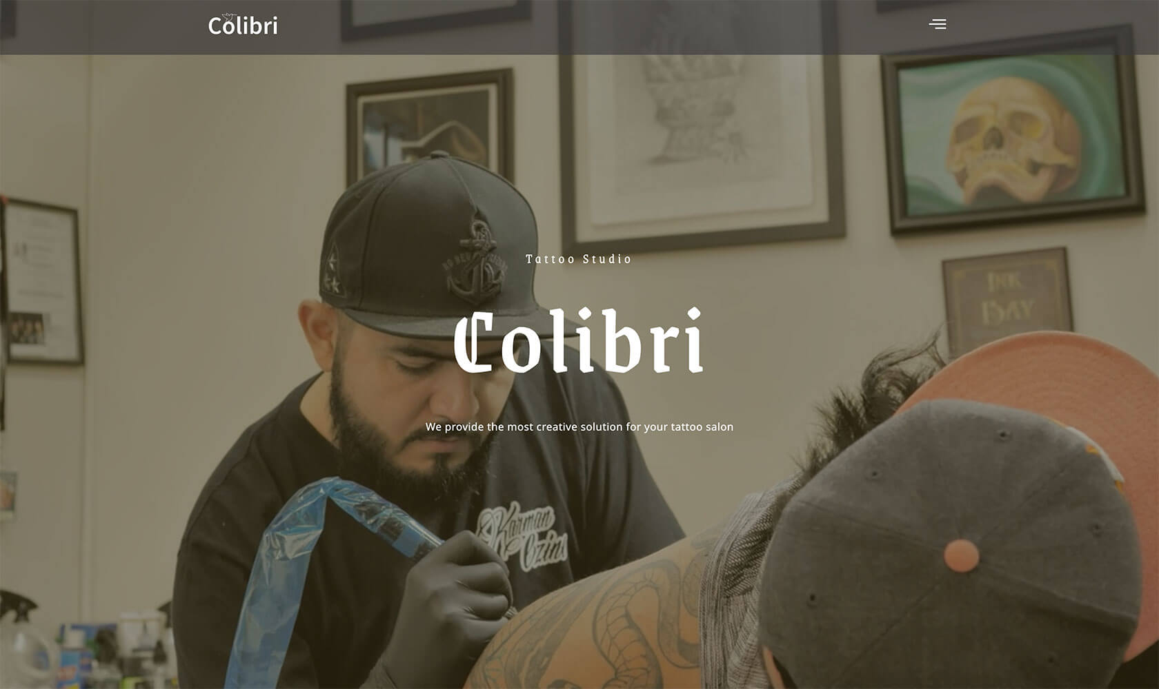 20 Best Tattoo Studio WordPress Themes for Talented Ink Artists | Daily design inspiration for ...