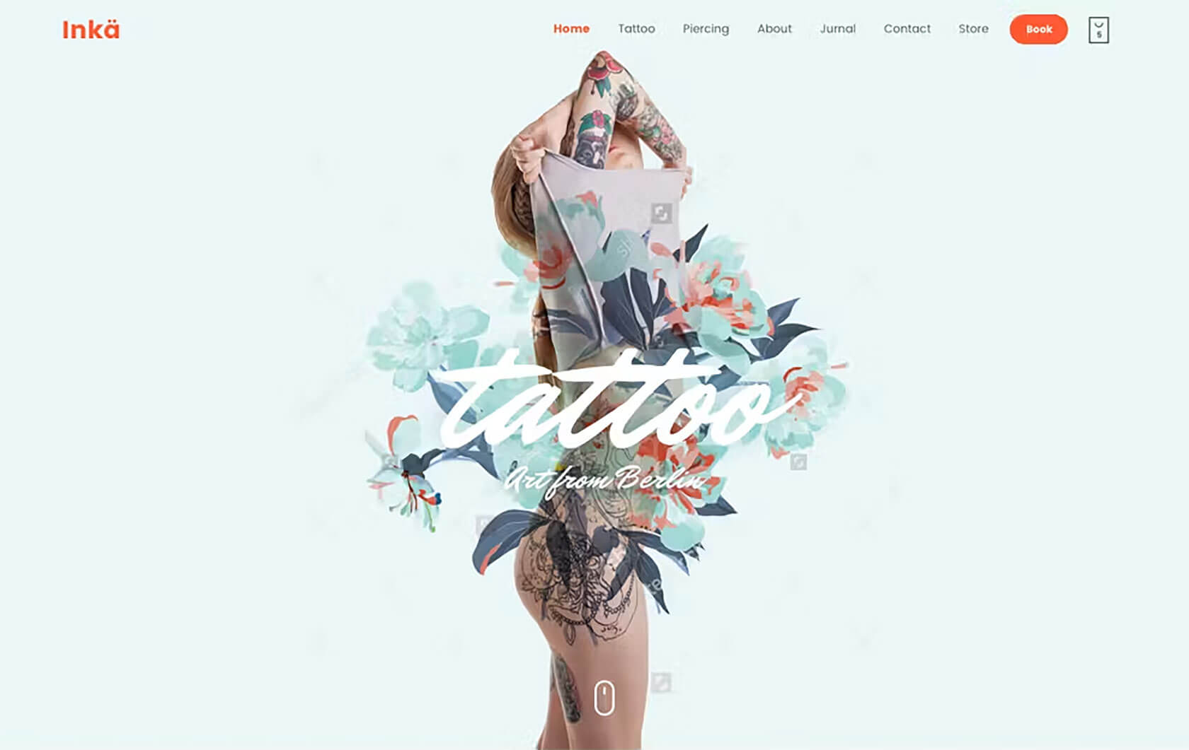 20 Best Tattoo Studio WordPress Themes for Talented Ink Artists | Daily design inspiration for ...