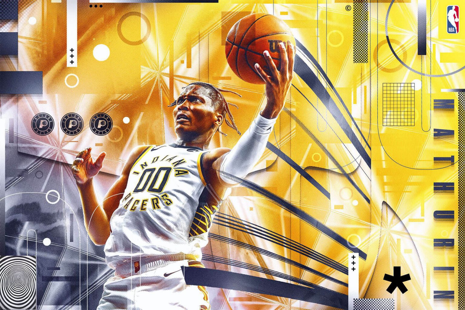 Dynamic NBA Collages by Arham Haq | Daily design inspiration for ...