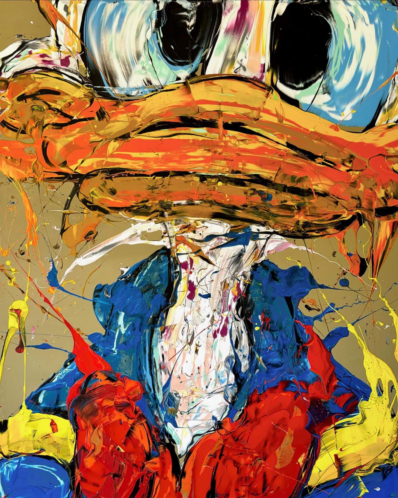 Powerful Abstract Pop Art Paintings by Gabriele Serrini | Daily design ...