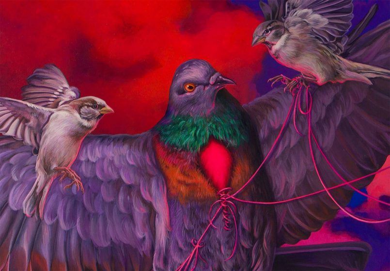 A Collective Glow: Dreamlike Paintings by Gigi Chen | Daily design ...