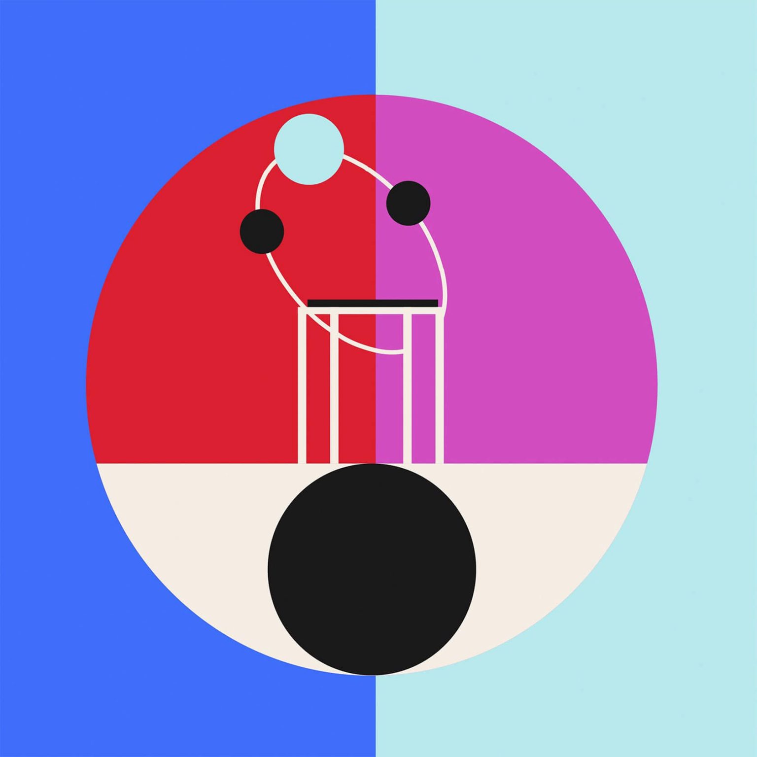 Between Blocks: Geometric Artworks by Santiago Oddis | Daily design ...