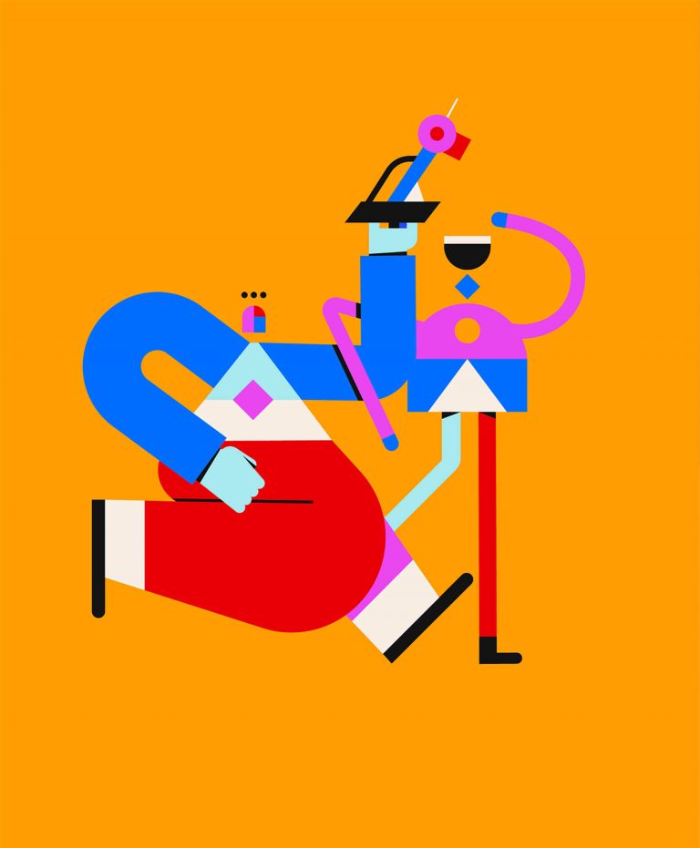 Between Blocks: Geometric Artworks by Santiago Oddis | Daily design ...