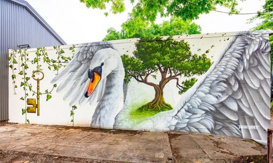 Nature-Inspired Murals by Thomas Turner | Daily design inspiration for ...