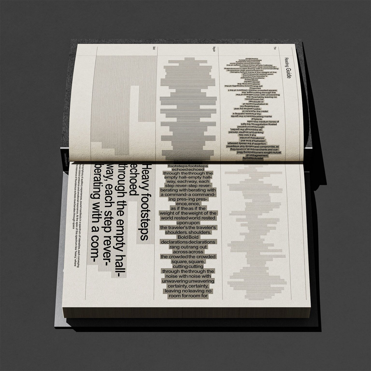 The Sound of Words: Editorial Design by YuJian Huang | Daily design ...