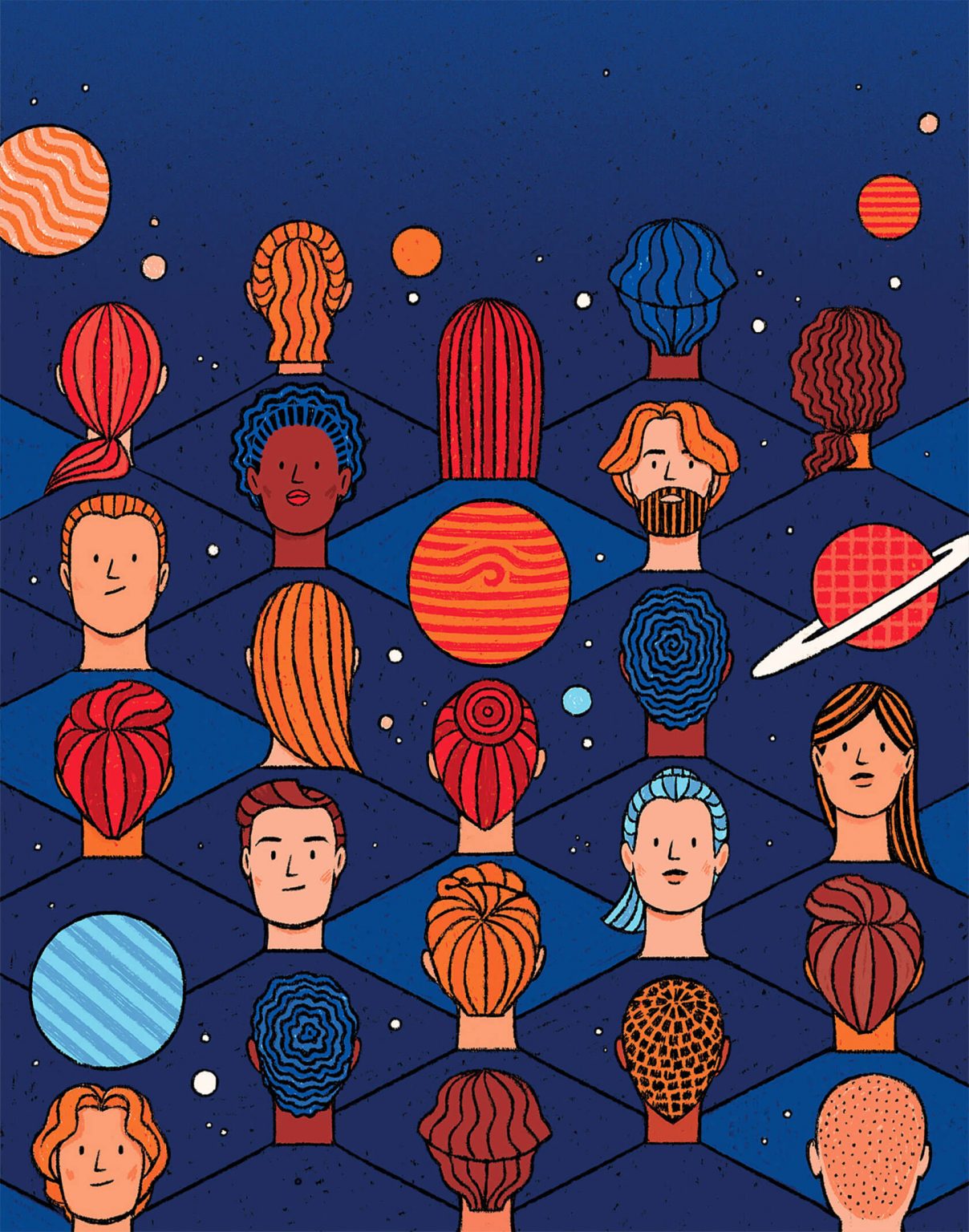 Vibrant Illustrated Stories by Alice Des | Daily design inspiration for ...