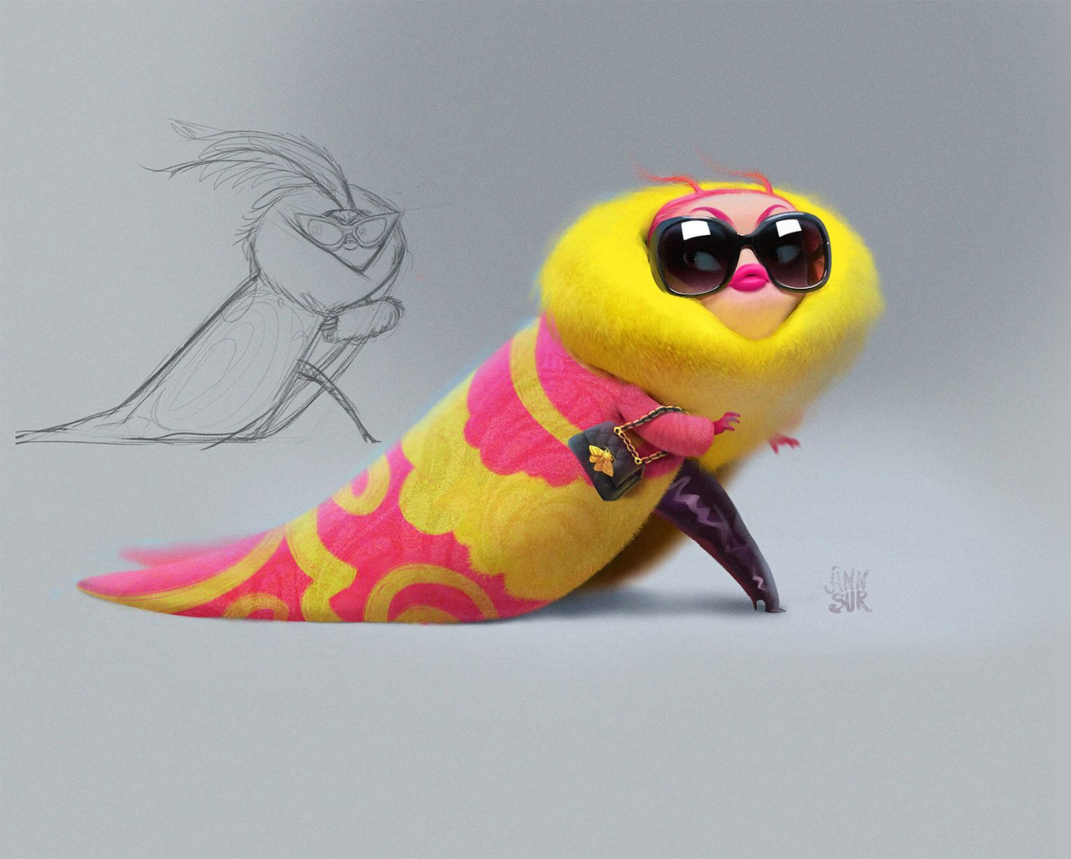 Fun Illustrated Characters by Anna Surnacheva | Daily design ...