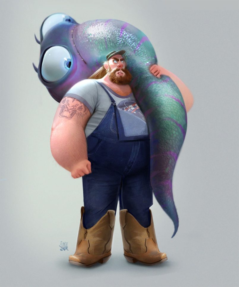 Fun Illustrated Characters by Anna Surnacheva | Daily design ...