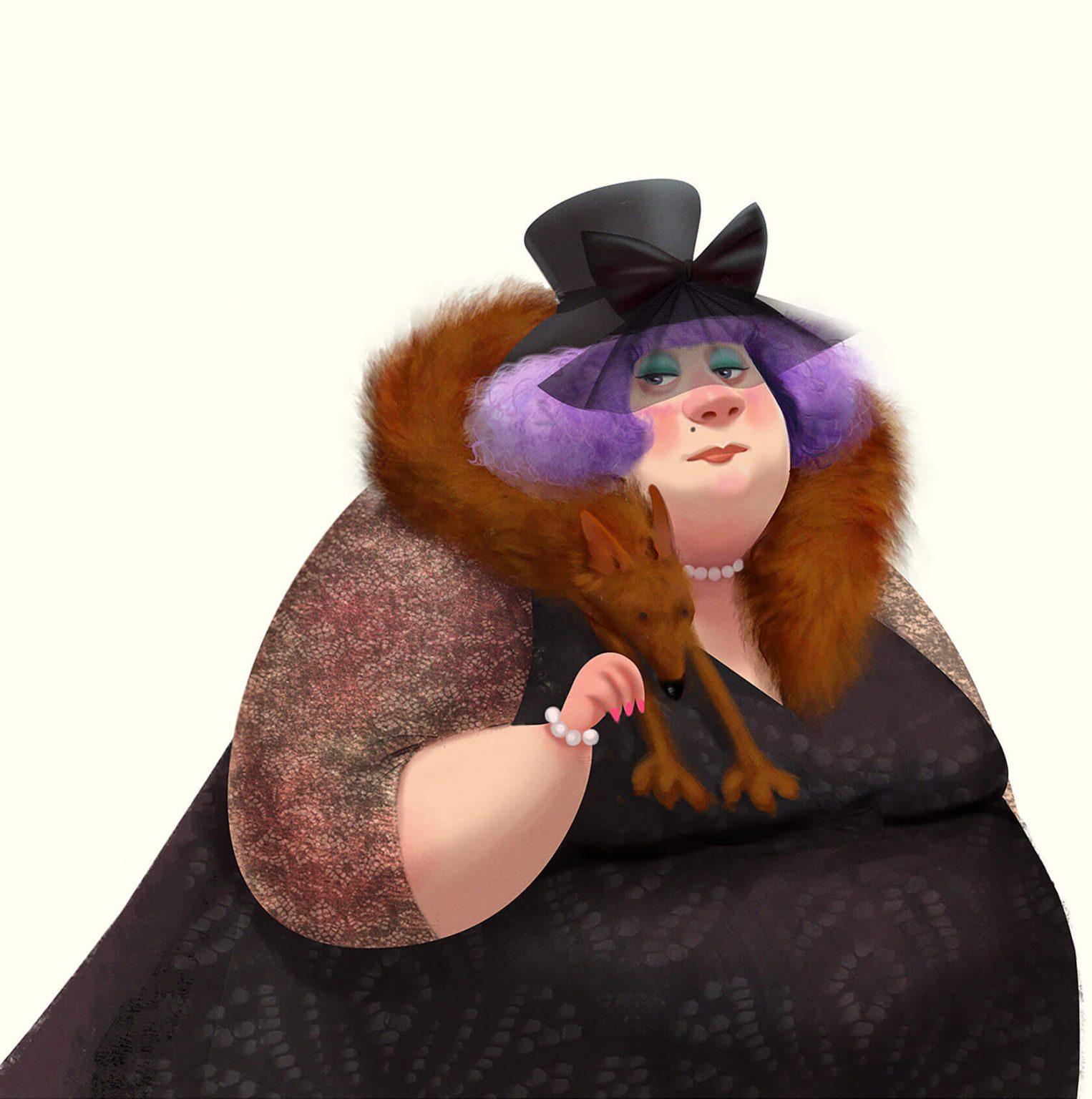 Fun Illustrated Characters by Anna Surnacheva | Daily design ...