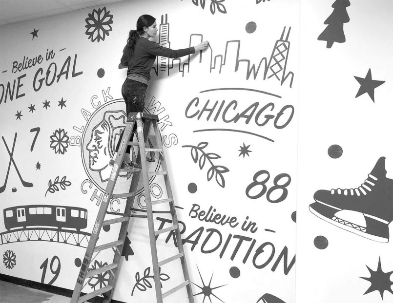 Beautiful Lettering Murals by Emmy Star Brown | Daily design ...