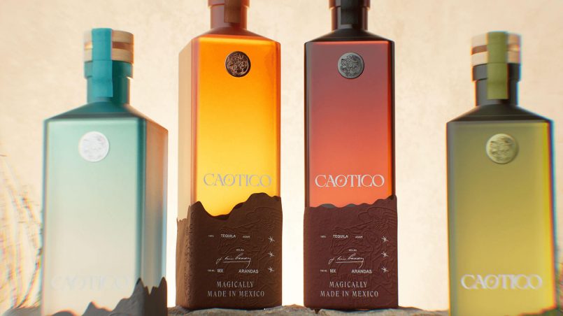 Caótico Tequila Packaging Design by HI! Estudio | Daily design ...