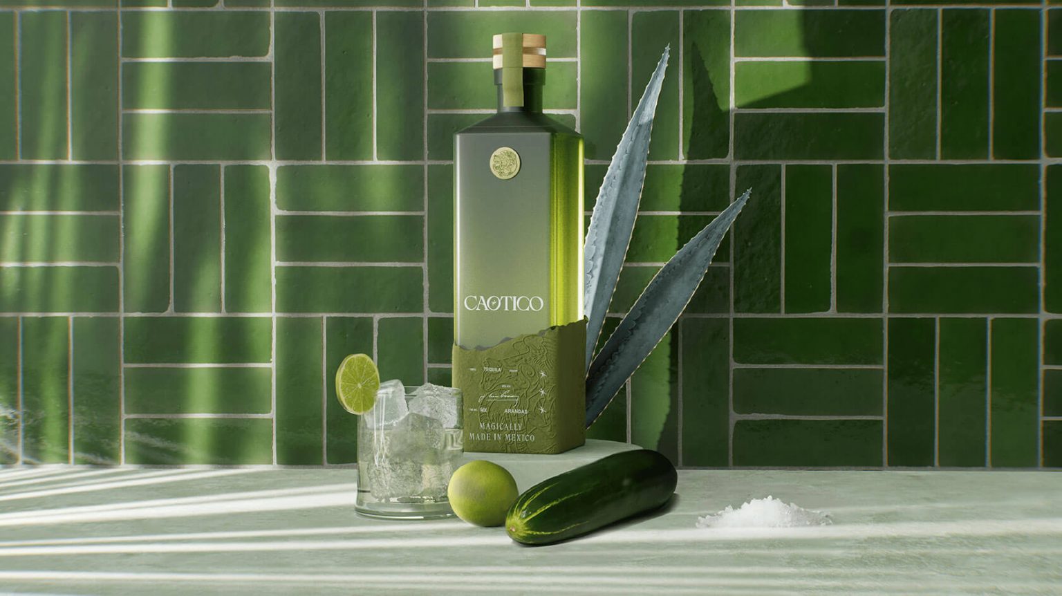 Caótico Tequila Packaging Design by HI! Estudio | Daily design ...