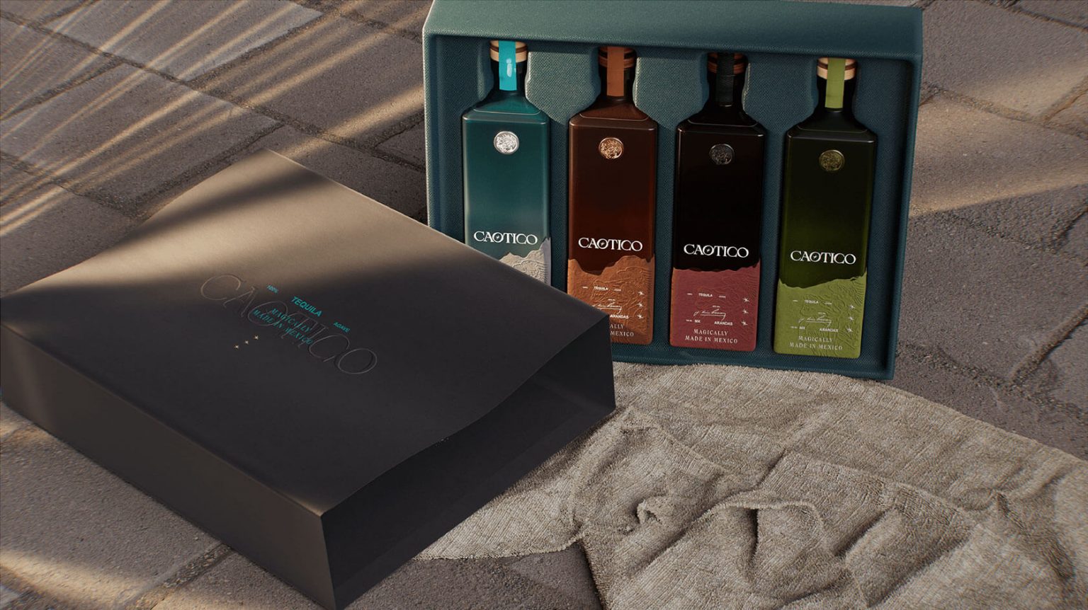 Caótico Tequila Packaging Design by HI! Estudio | Daily design ...